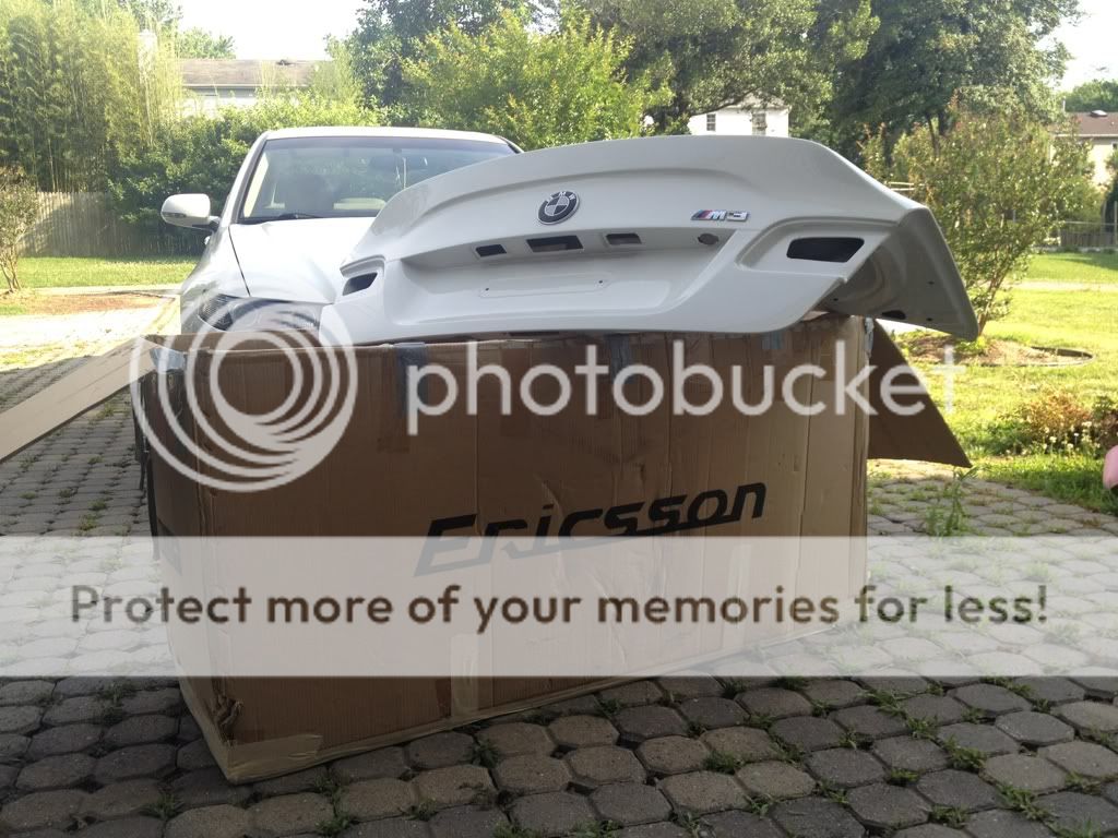 Ericsson Amuse trunk for my E92!